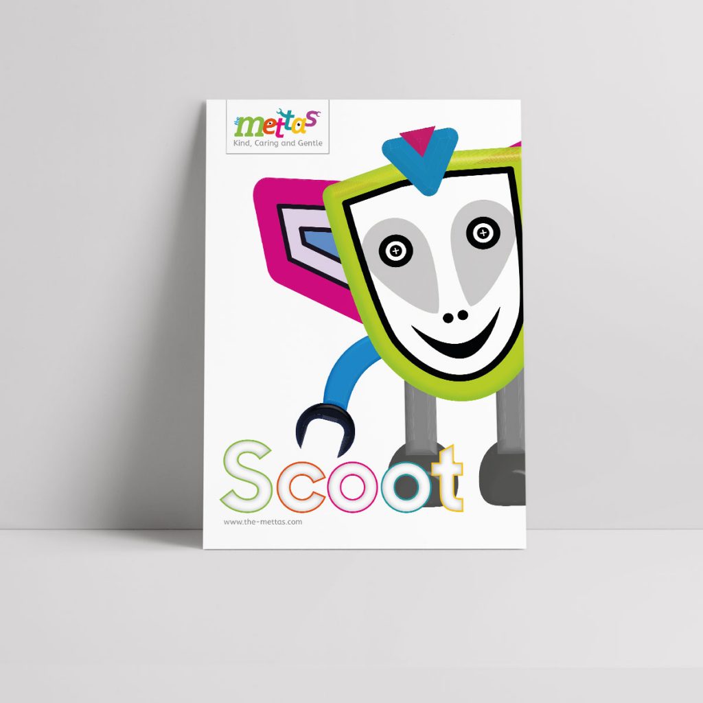 Scoot – Mettas Character Poster | R&Q