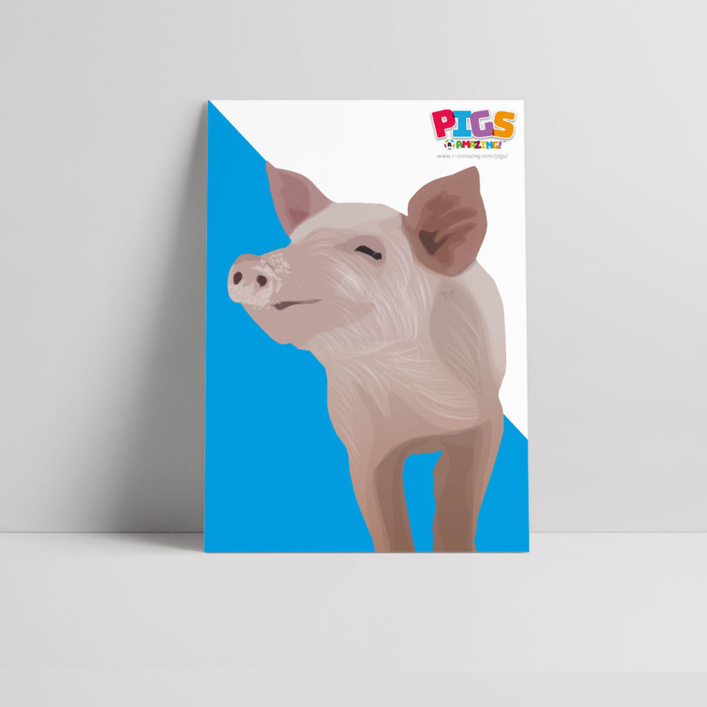 Heroic Pig Poster | R&Q