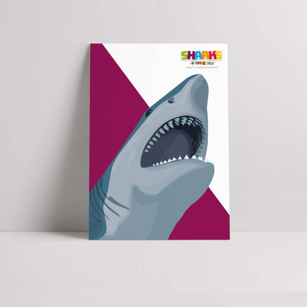 Shark’s Teeth Poster | R&Q